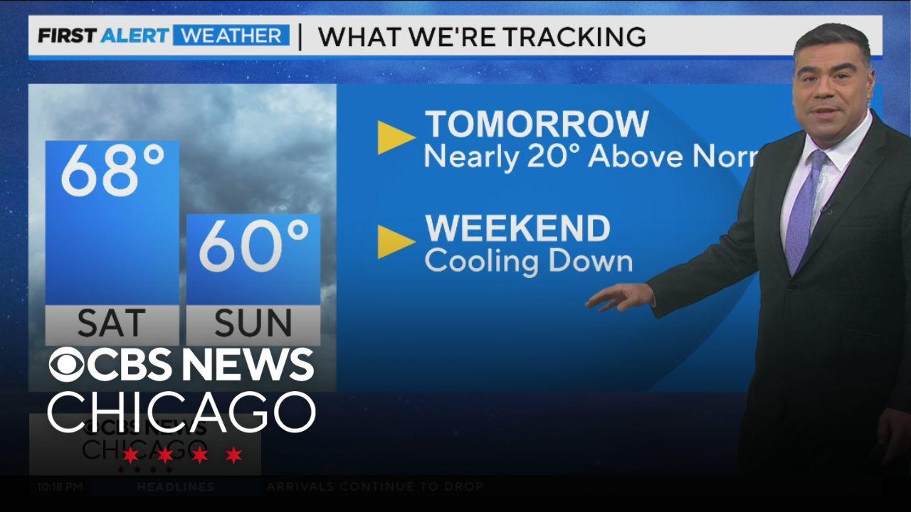 Northern Lights shine in Chicago area Thursday night, warm Friday ...