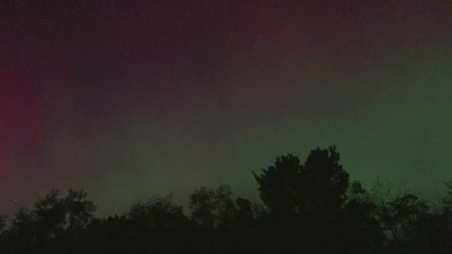 The northern lights were on display in the Pittsburgh area. Here's a ...