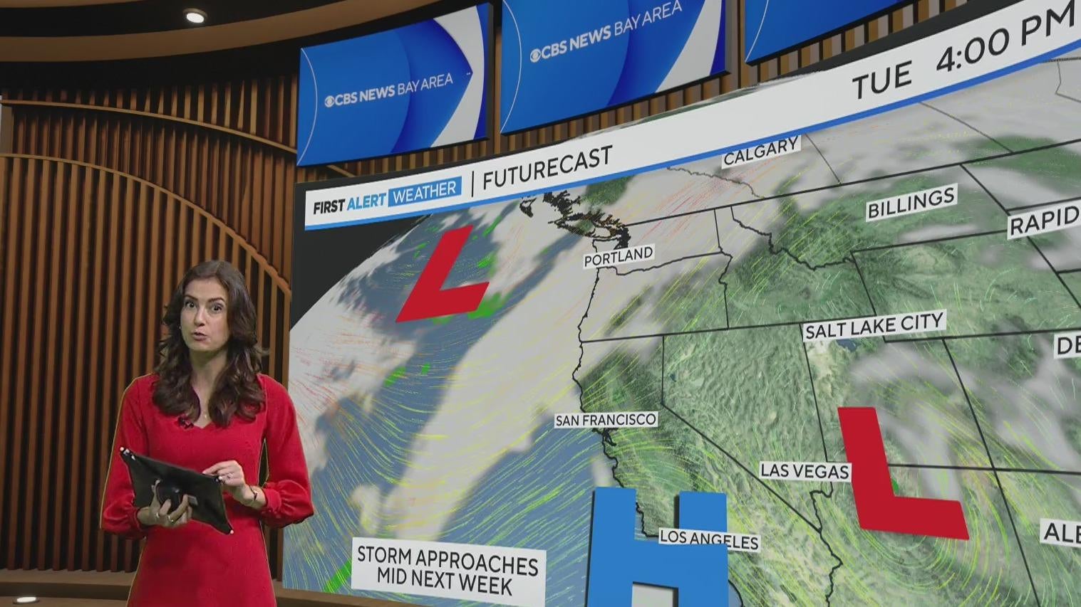 Slight chance of light rain possible in North Bay - CBS San Francisco
