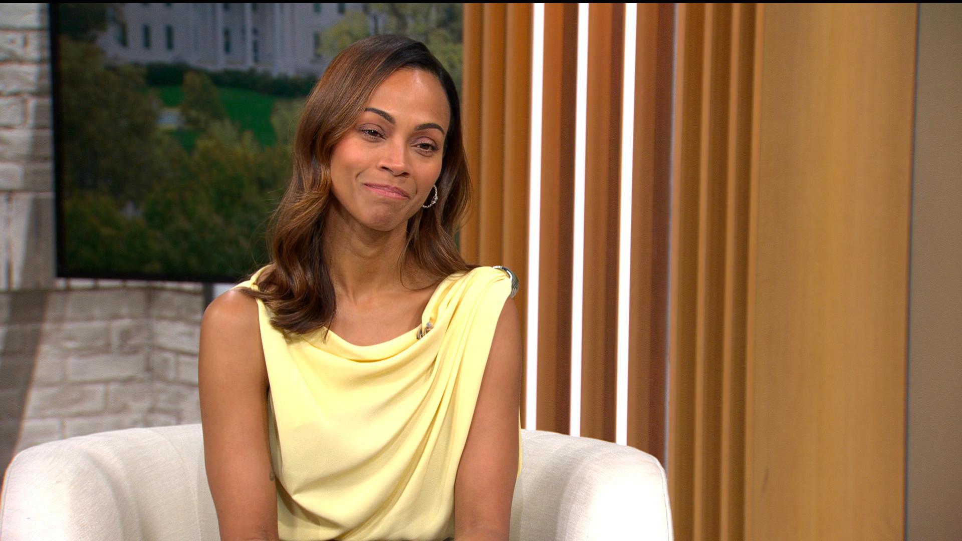 Zoe Saldaña on pushing herself to new physical extremes in "Special Ops ...