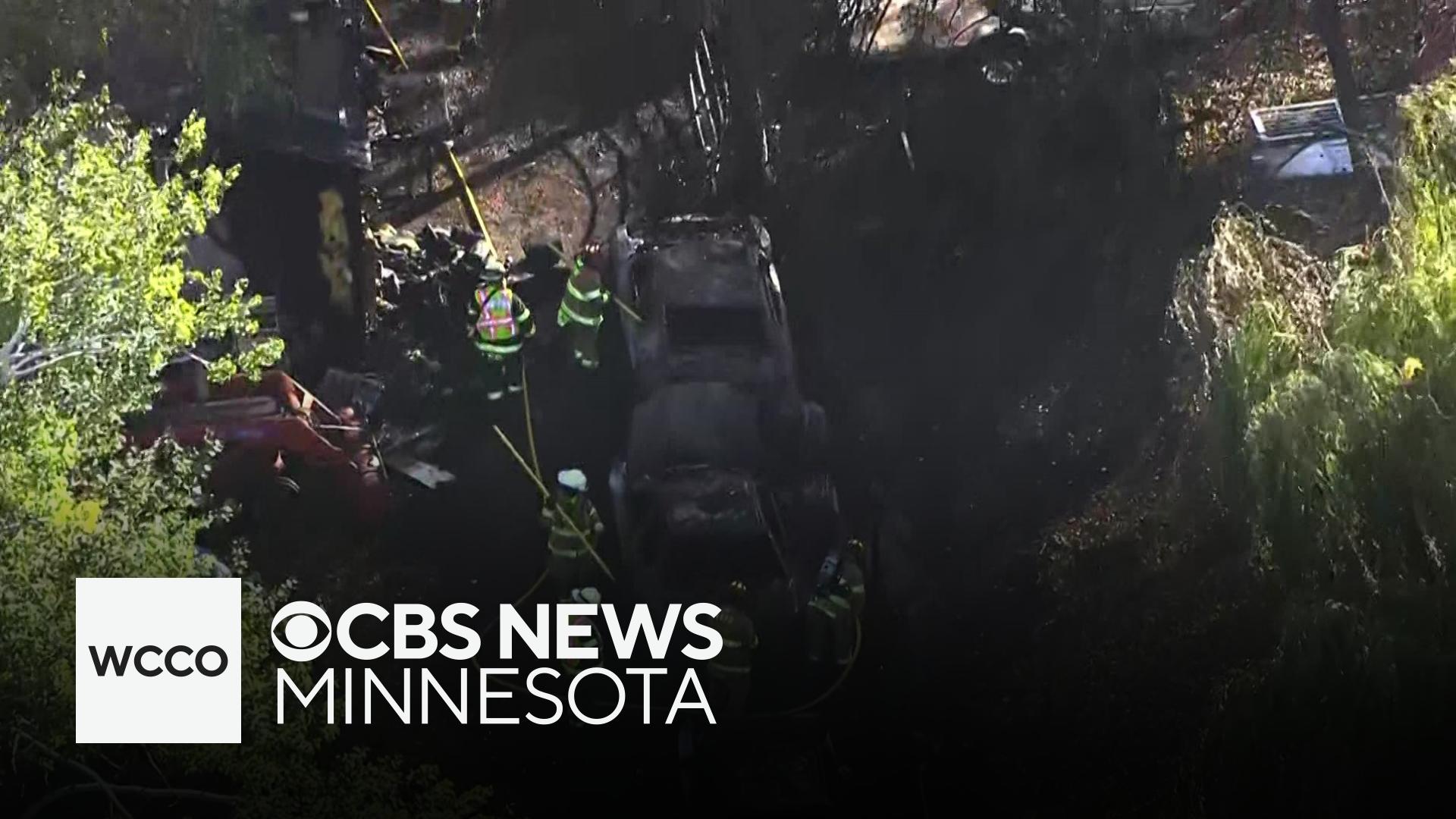 Wildfire burning in eastern Minnesota, DNR closing portion of state ...