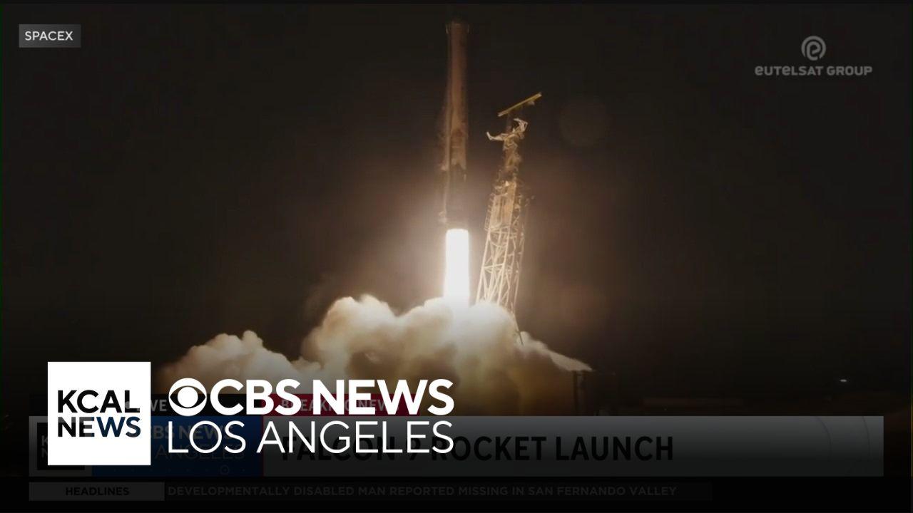 SpaceX launches Falcon 9 rocket from Southern California, warning of ...
