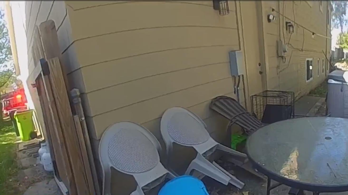 Video shows Sterling Heights police save man, dogs from house fire ...