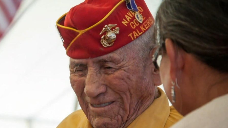 John Kinsel Sr., one of the last Navajo Code Talkers from World War II ...