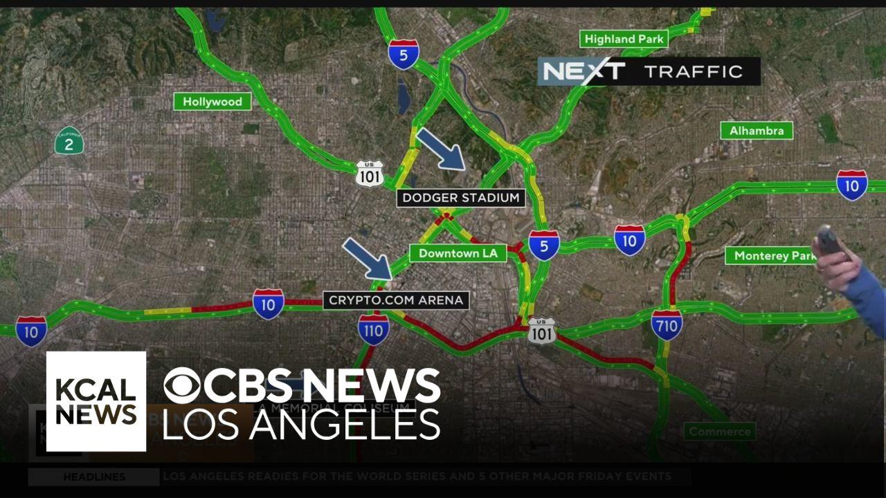 How World Series Game 1 at Dodger Stadium will affect LA traffic - CBS ...