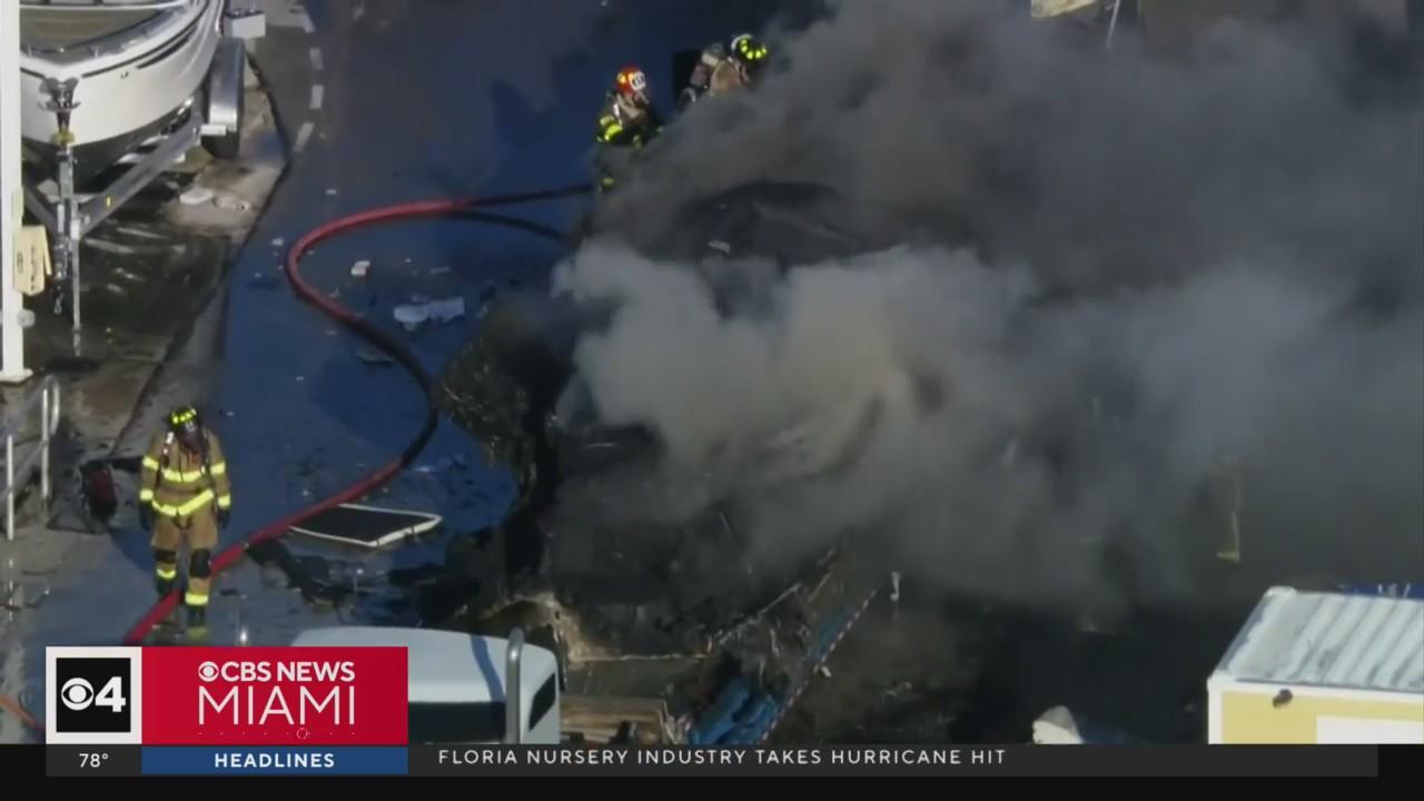 One dead, 4 others hospitalized after fiery boat explosion in Dania ...