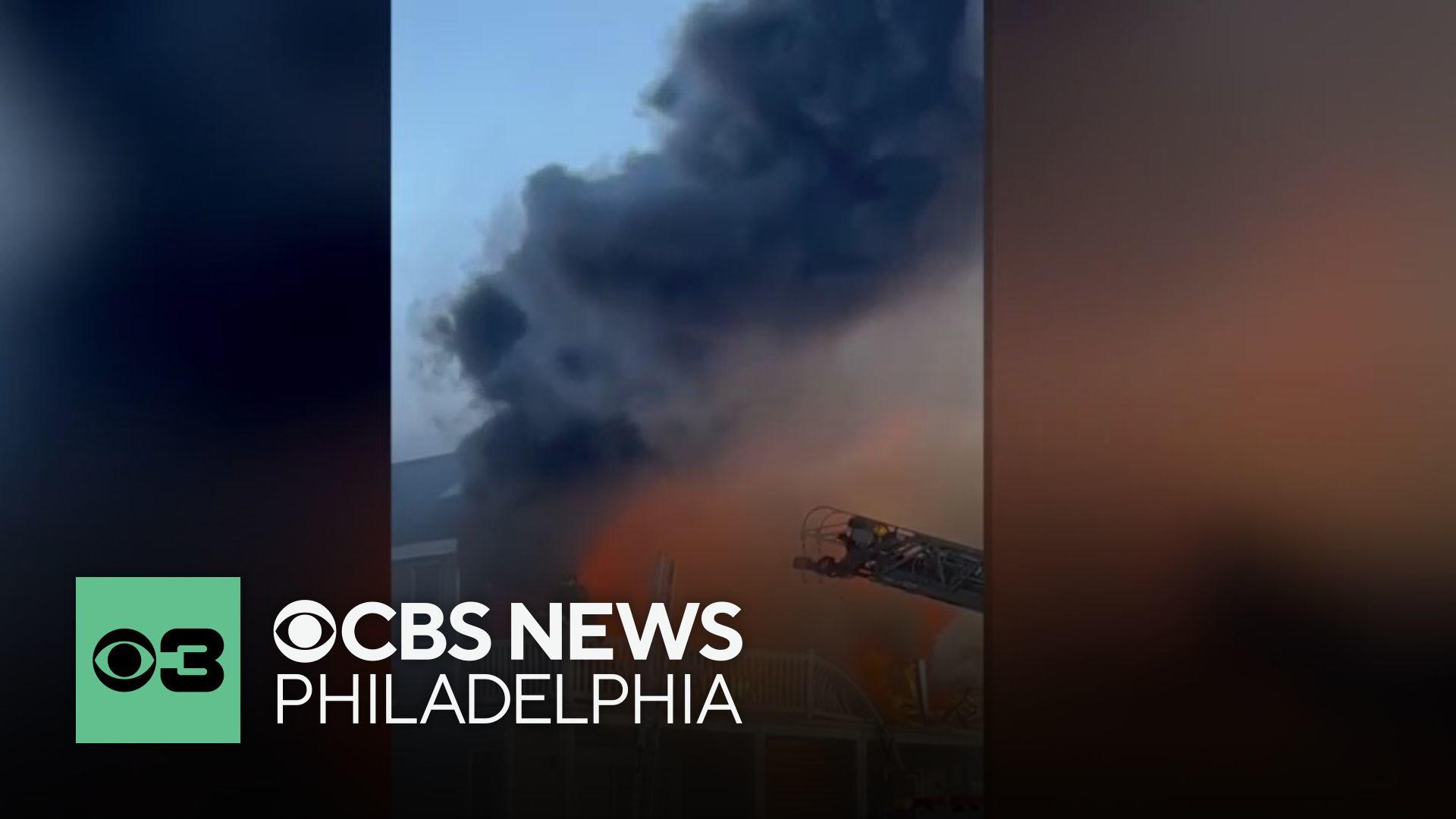 5 displaced, firefighter rescued after 2-alarm house fire in Ocean City ...