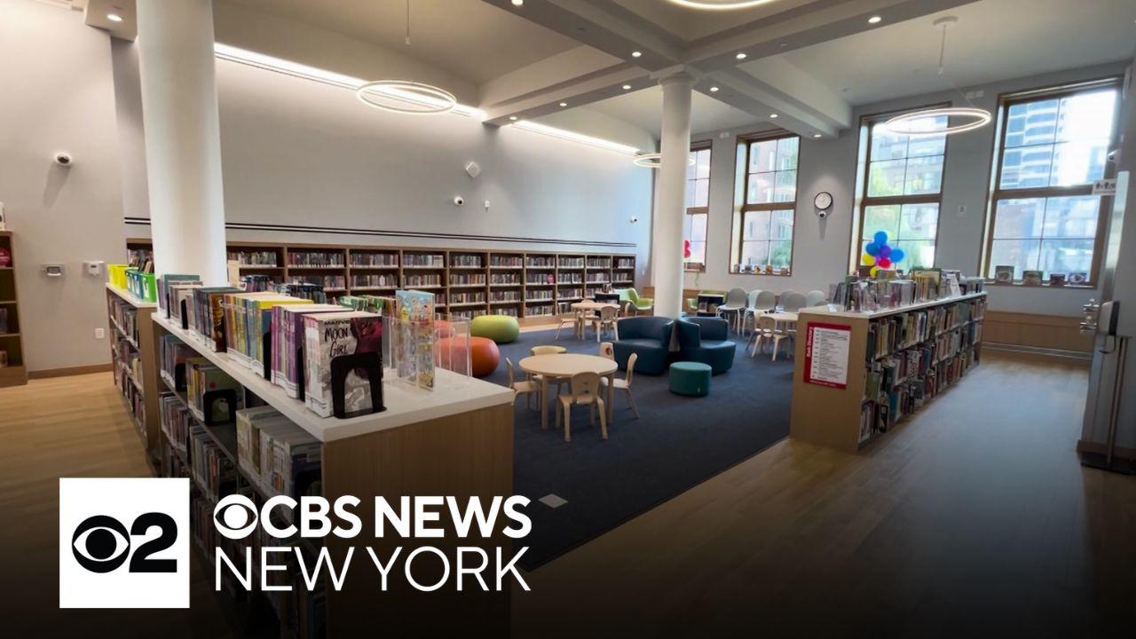 Harlem's historic 125th Street library branch reopens after renovations ...