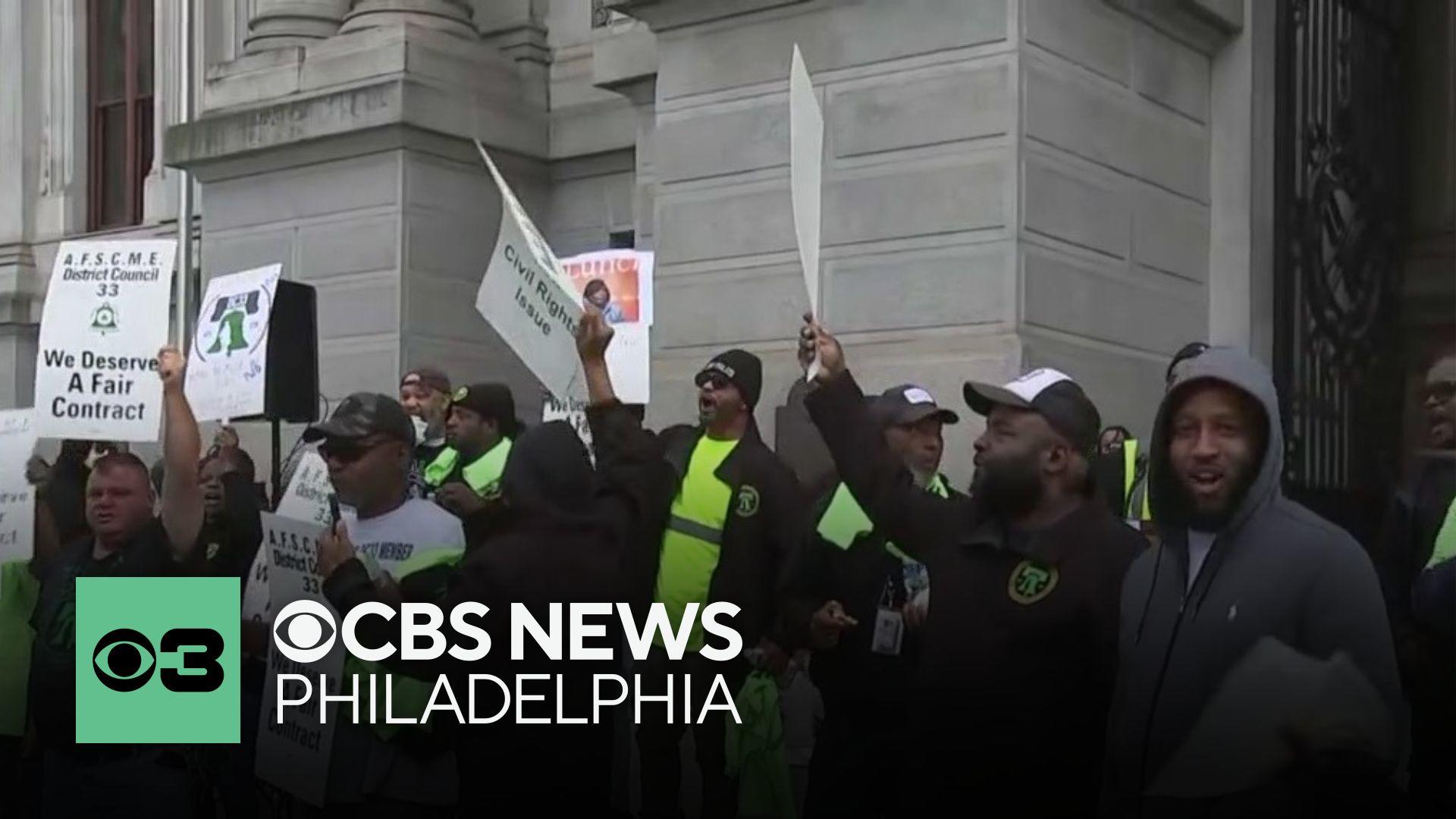 Philadelphia's largest municipal workers union votes to authorize ...
