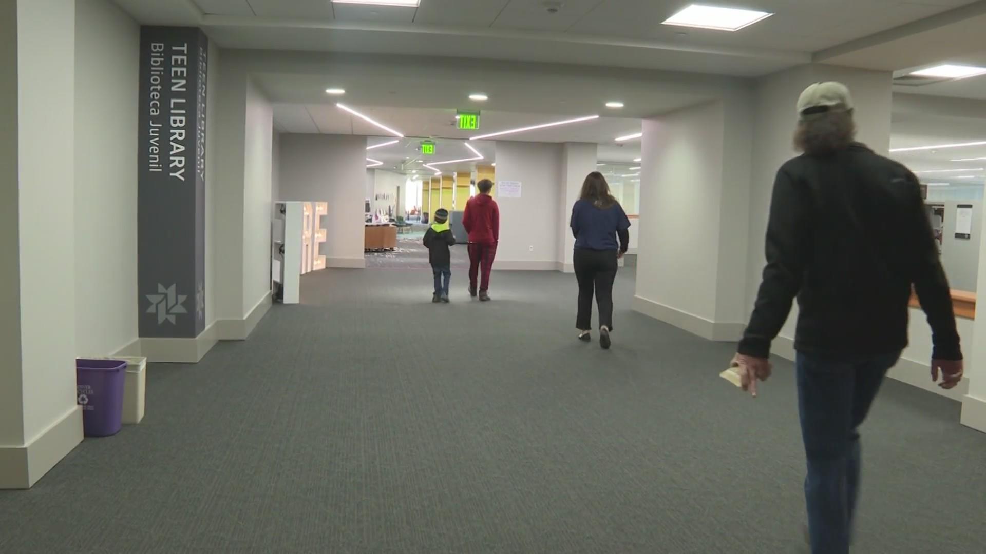 Denver Central Library reopens after four years of remodeling and ...