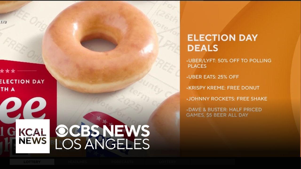 Election Day freebies and discounts on meals, snacks, beverages and ...