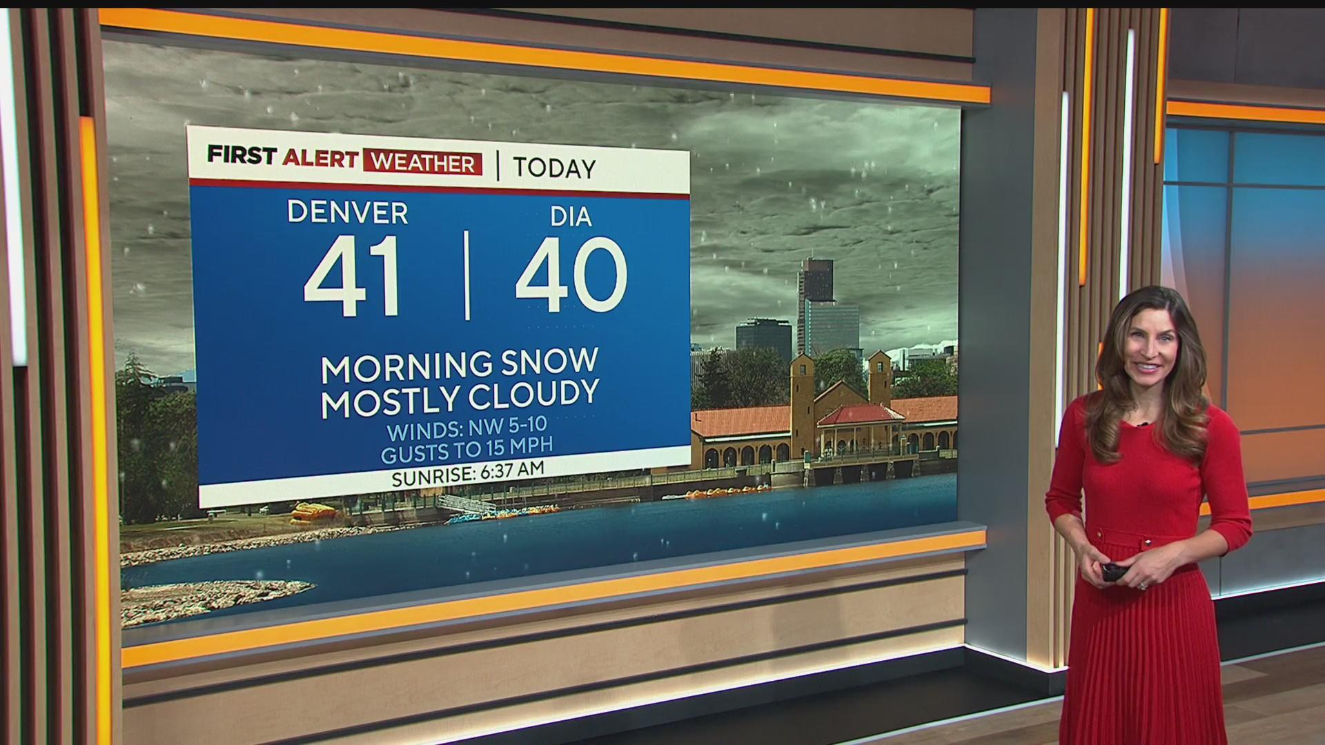 Colorado weather: Snow begins to clear Saturday with drier, warmer ...