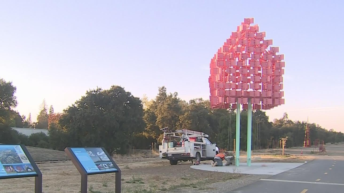 Art sculptures now adorn Sacramento's Del Rio Trail as multi-million ...