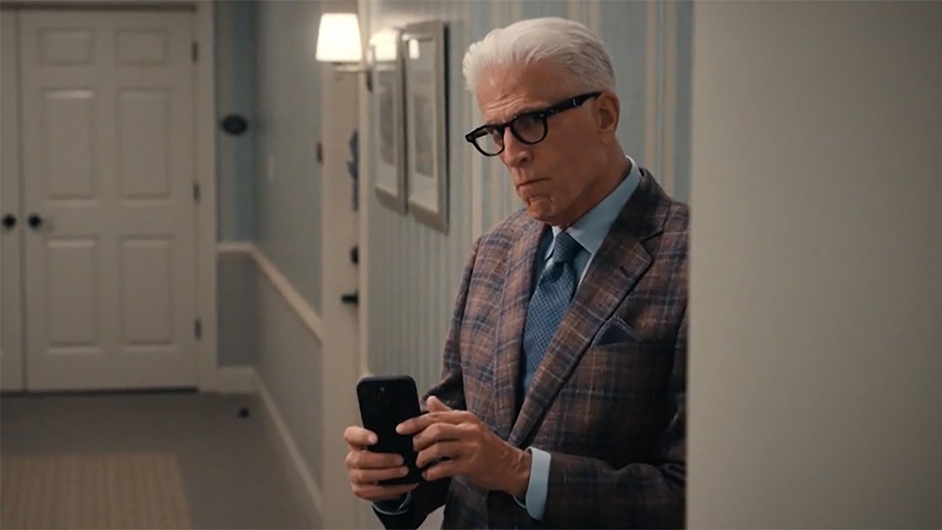 "A Man on the Inside" star Ted Danson on aging: "Don't slow down, just ...
