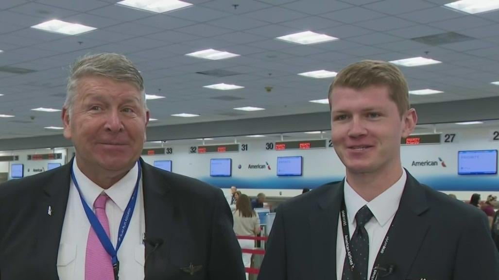 Former Air Force pilot passes legacy of flight onto his son - CBS Miami
