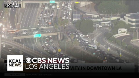 Downtown Los Angeles 101 Freeway reopens as first responders settle ...