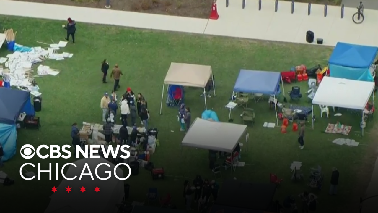 UI Health nurses return to work as strike ends - CBS Chicago
