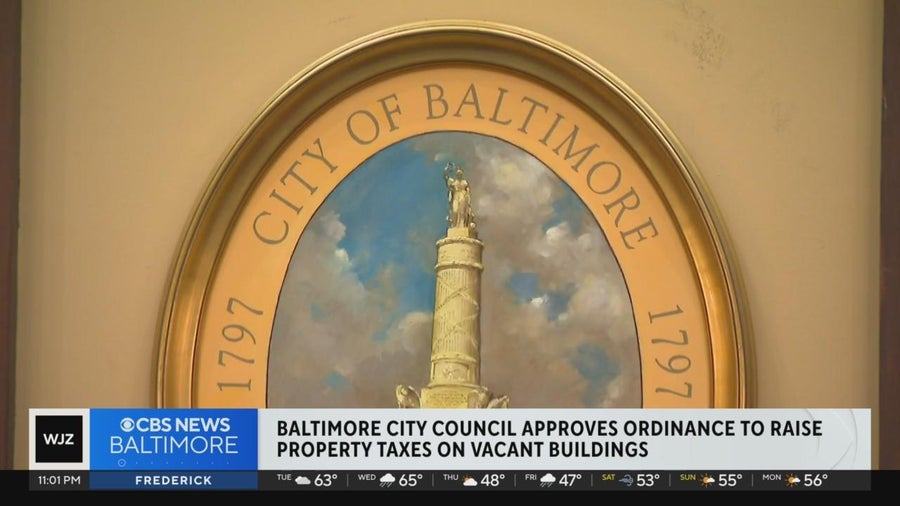 Baltimore City Council approves tax hike for vacant properties to ...