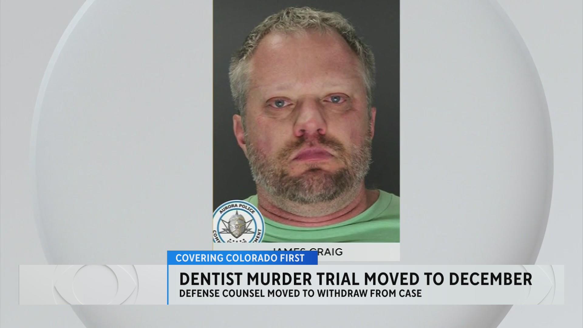 Trial delayed for Colorado dentist accused of killing wife by poisoning ...