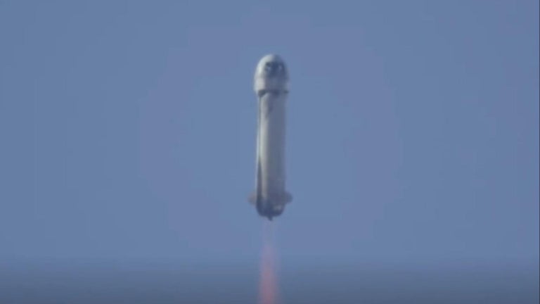 Blue Origin launches 6 tourists to edge of space, including couple ...