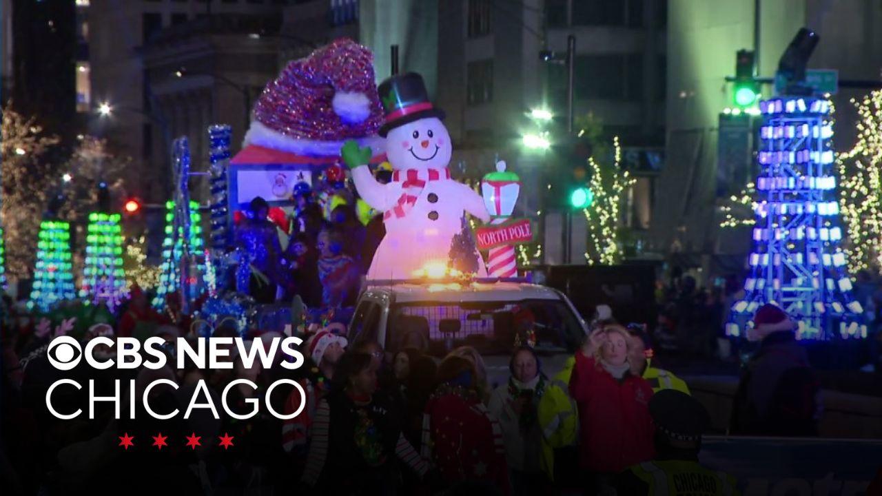 Crowds flock to downtown Chicago for Magnificent Mile Lights Festival ...