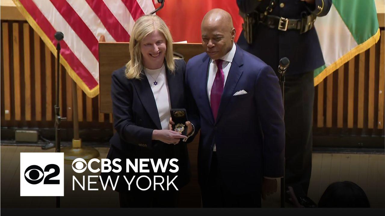 NYPD Commissioner Jessica Tisch officially sworn in - CBS New York