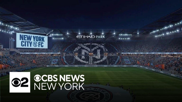 Construction begins on NYCFC's new stadium in Queens - CBS New York