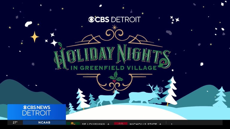 CBS Detroit presents Holiday Nights in Greenfield Village - CBS Detroit