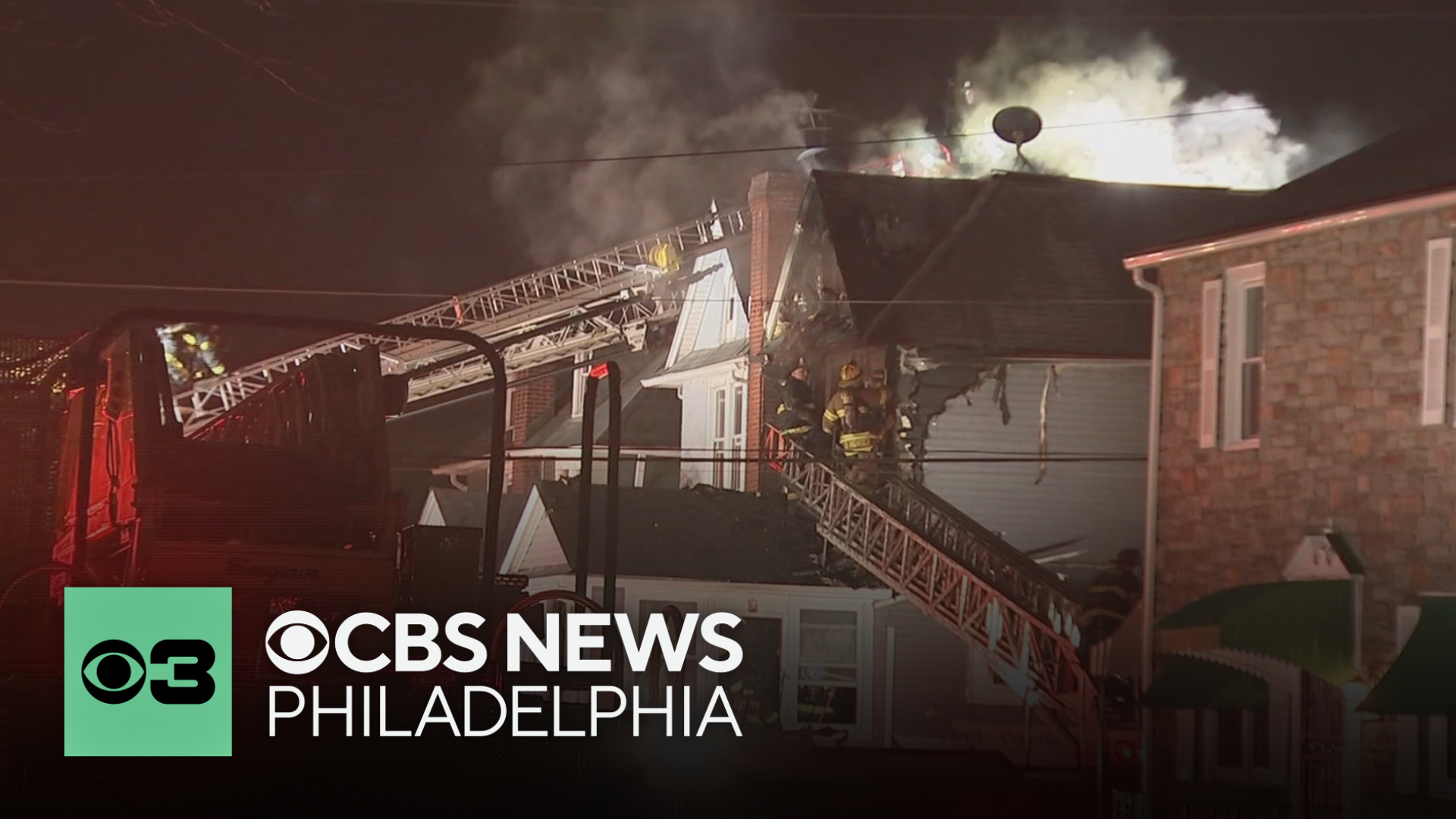 Firefighter hurt, two families out of their homes after house fire in ...