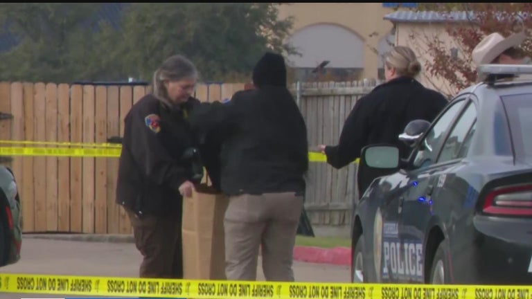 Terrell police officer fatally shot during traffic stop, suspect in ...