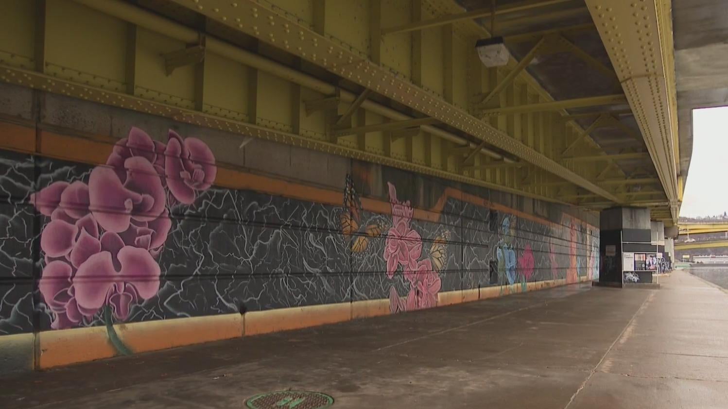 Racist graffiti along Pittsburgh riverwalk trail under investigation ...