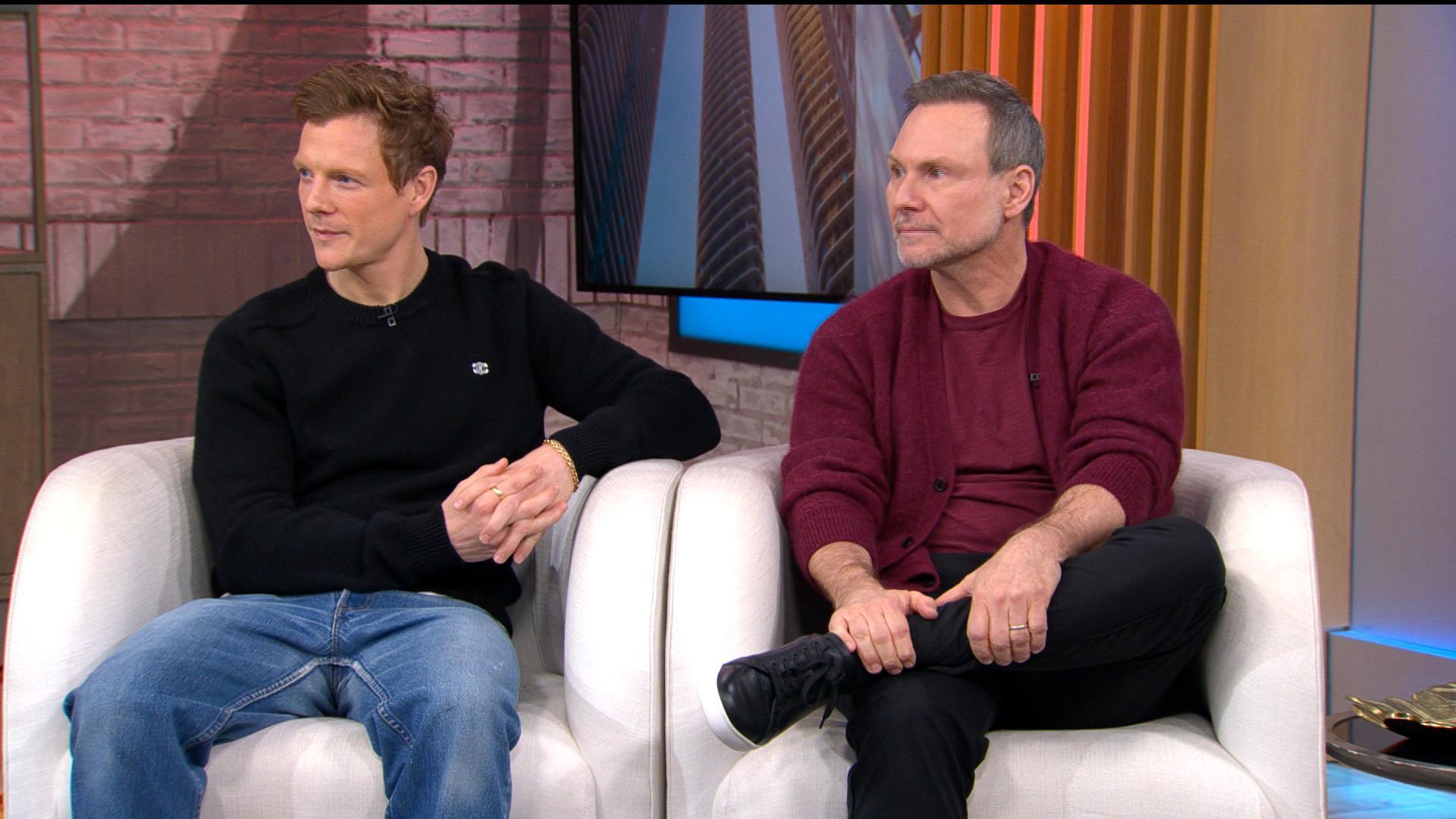 Christian Slater, Patrick Gibson talk "Dexter" prequel and playing a ...