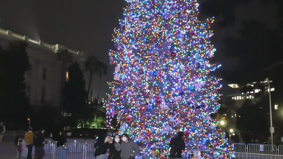 California Capitol Christmas tree lighting ceremony moves back inside rotunda - CBS Sacramento