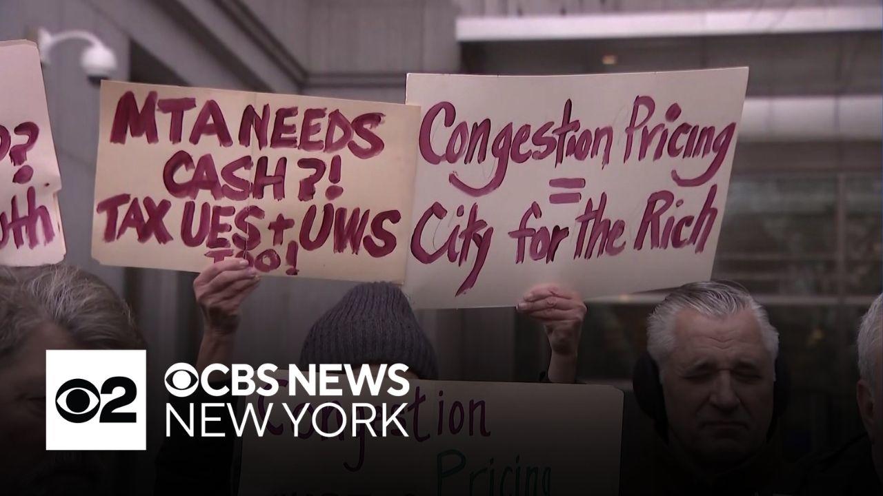 NYC congestion pricing faces last-ditch fight in federal court - CBS ...