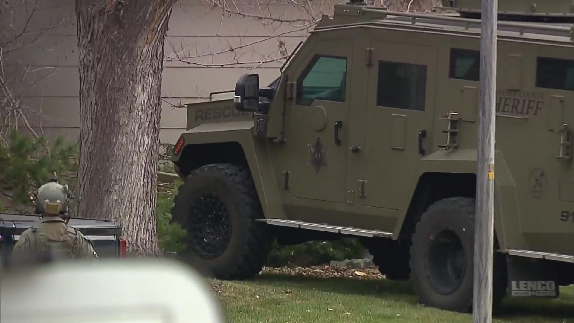 Arapahoe County SWAT team in standoff with barricaded suspect who allegedly fired rifle at ...