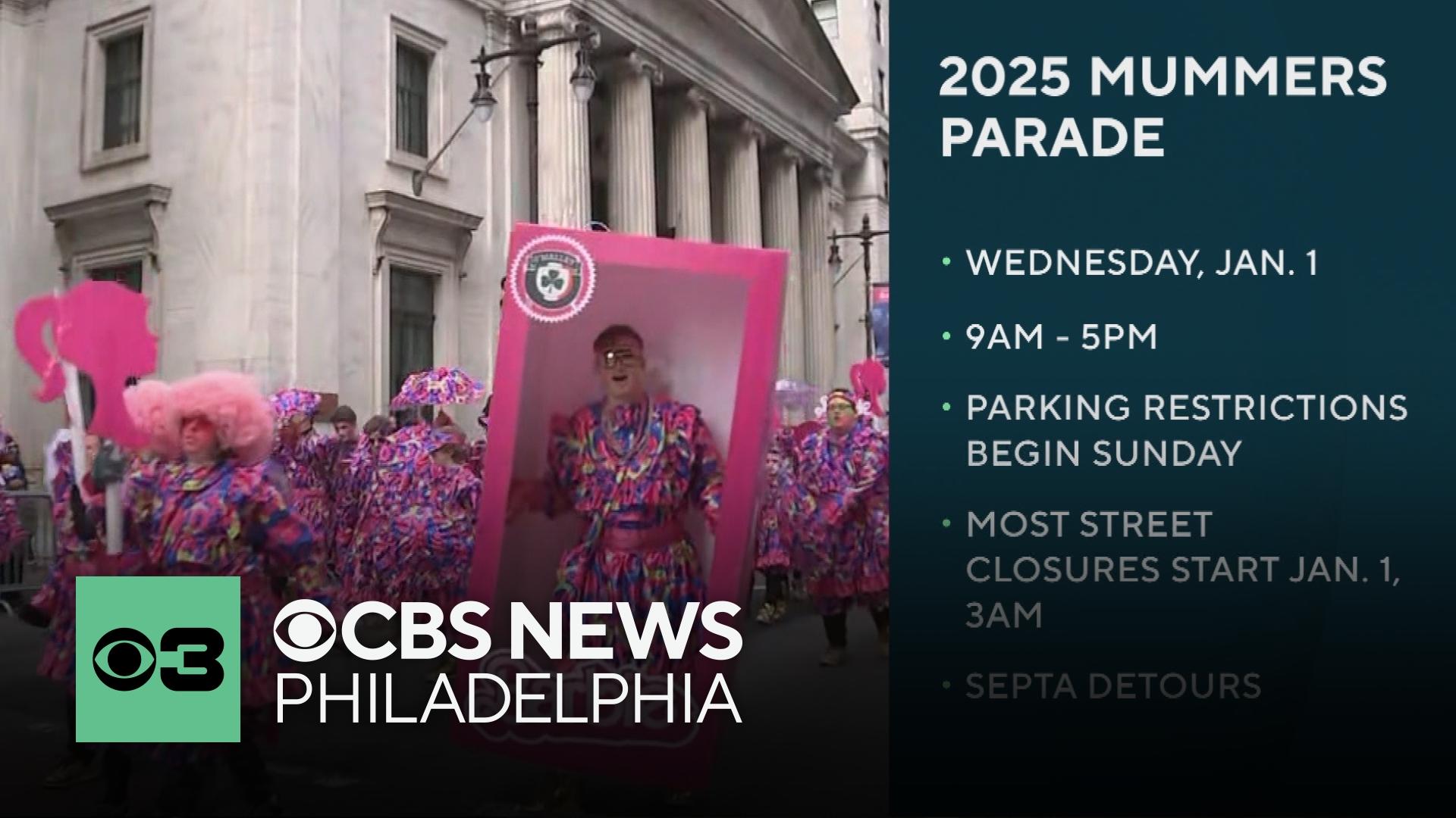 Philadelphia's Mummers Parade 2025 route, road closures, parking restrictions. Here's what to ...