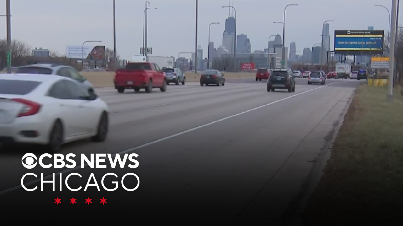 Final testing conducted on reversible lanes on Kennedy Expressway - CBS ...