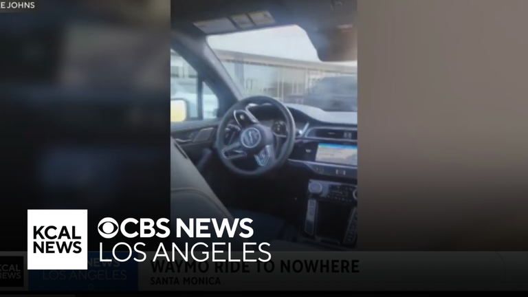 LA man nearly misses flight as self-driving Waymo taxi drives around ...