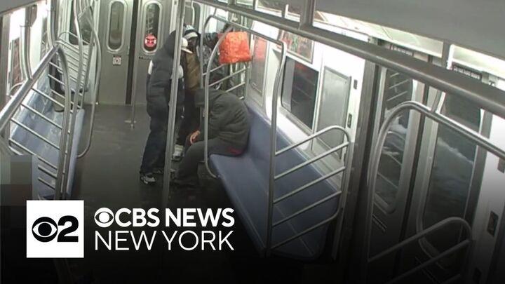 Video shows deadly fight on NYC subway after alleged thieves target ...