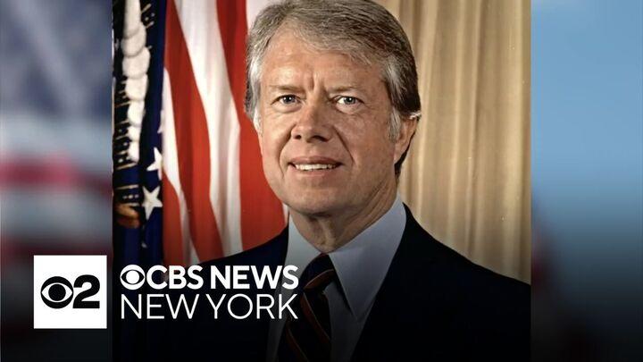 Former President Jimmy Carter honored with silence and thunder across ...