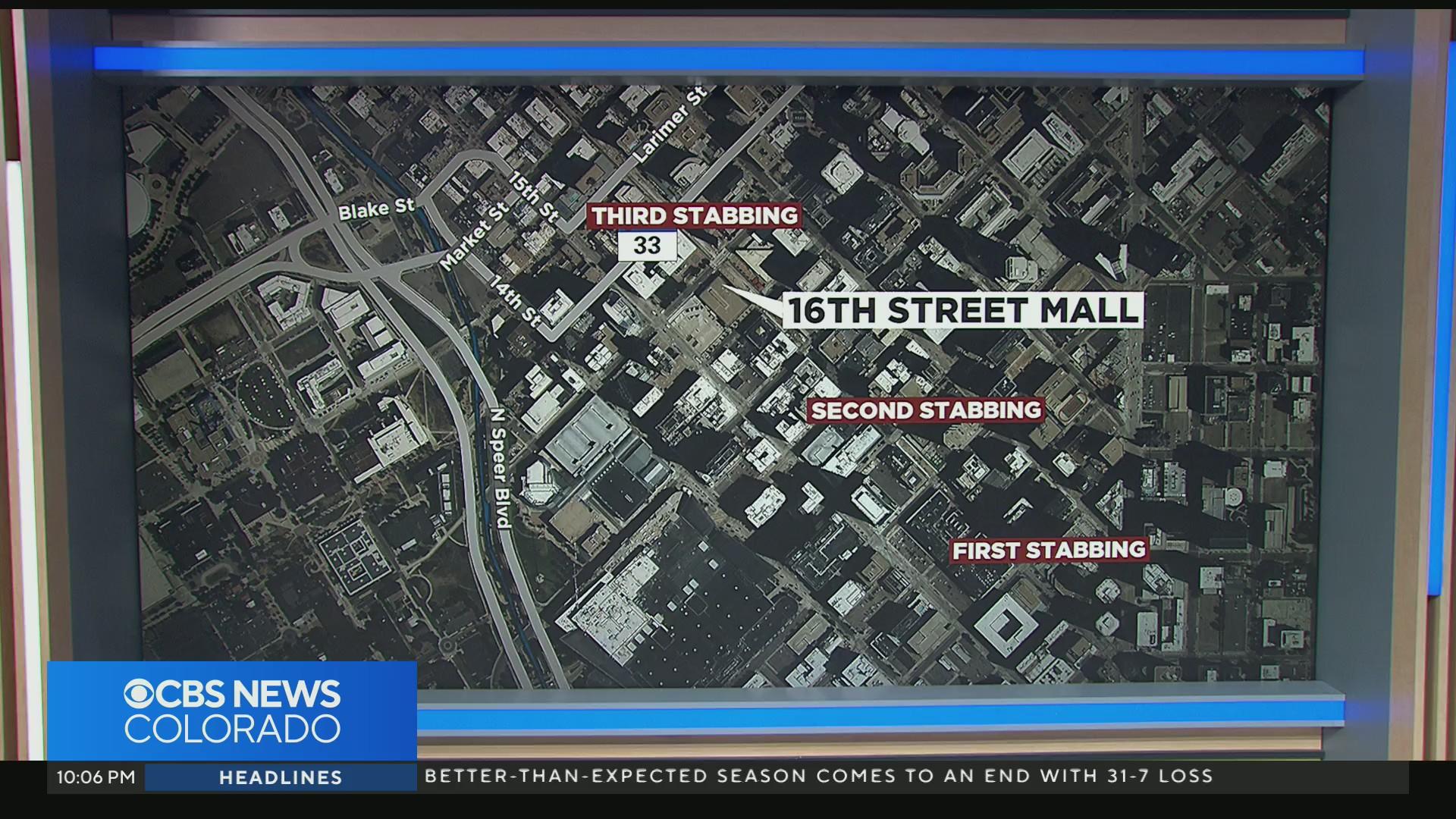 Denver police seeking suspect accused of stabbing 3 people, killing 1 ...