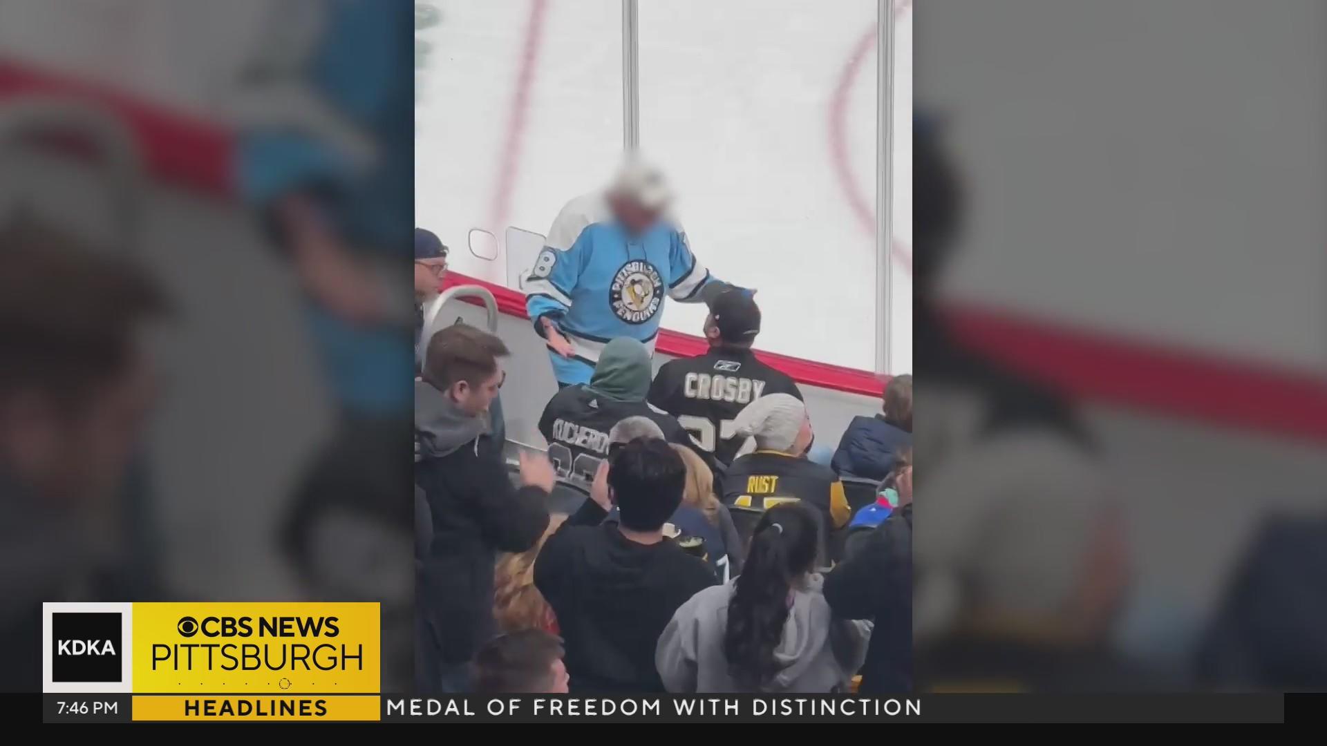 Penguins fan booed out of PPG Paints Arena for swiping puck from young ...