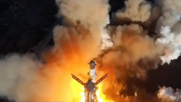SpaceX's Starship spacecraft destroyed in mega rocket launch - CBS News