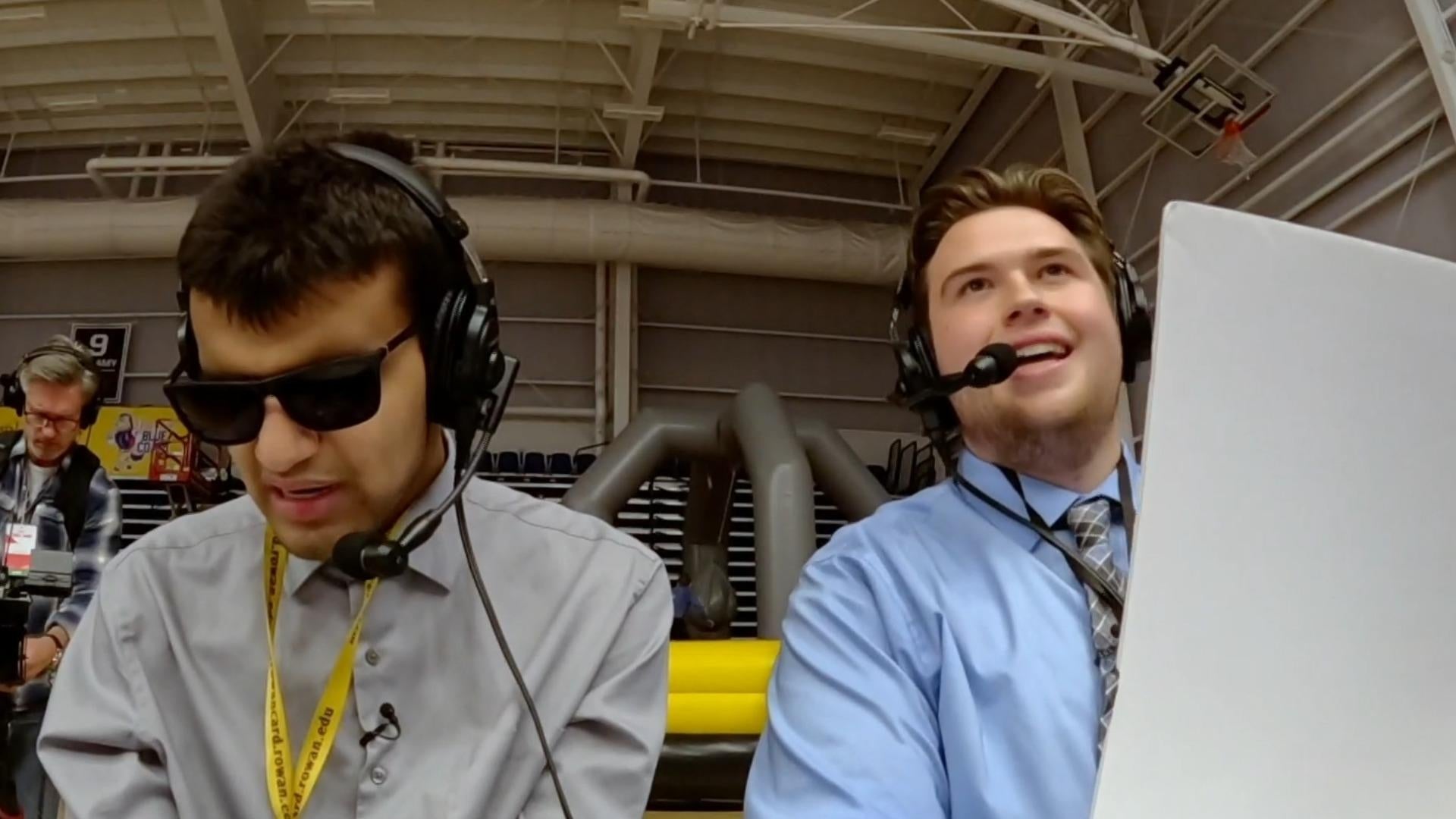 How a blind college student became a radio broadcaster for an NBA G ...