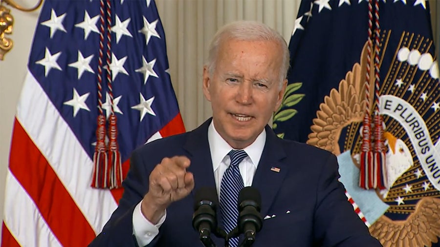 Writing the first draft of President Biden's legacy - CBS News