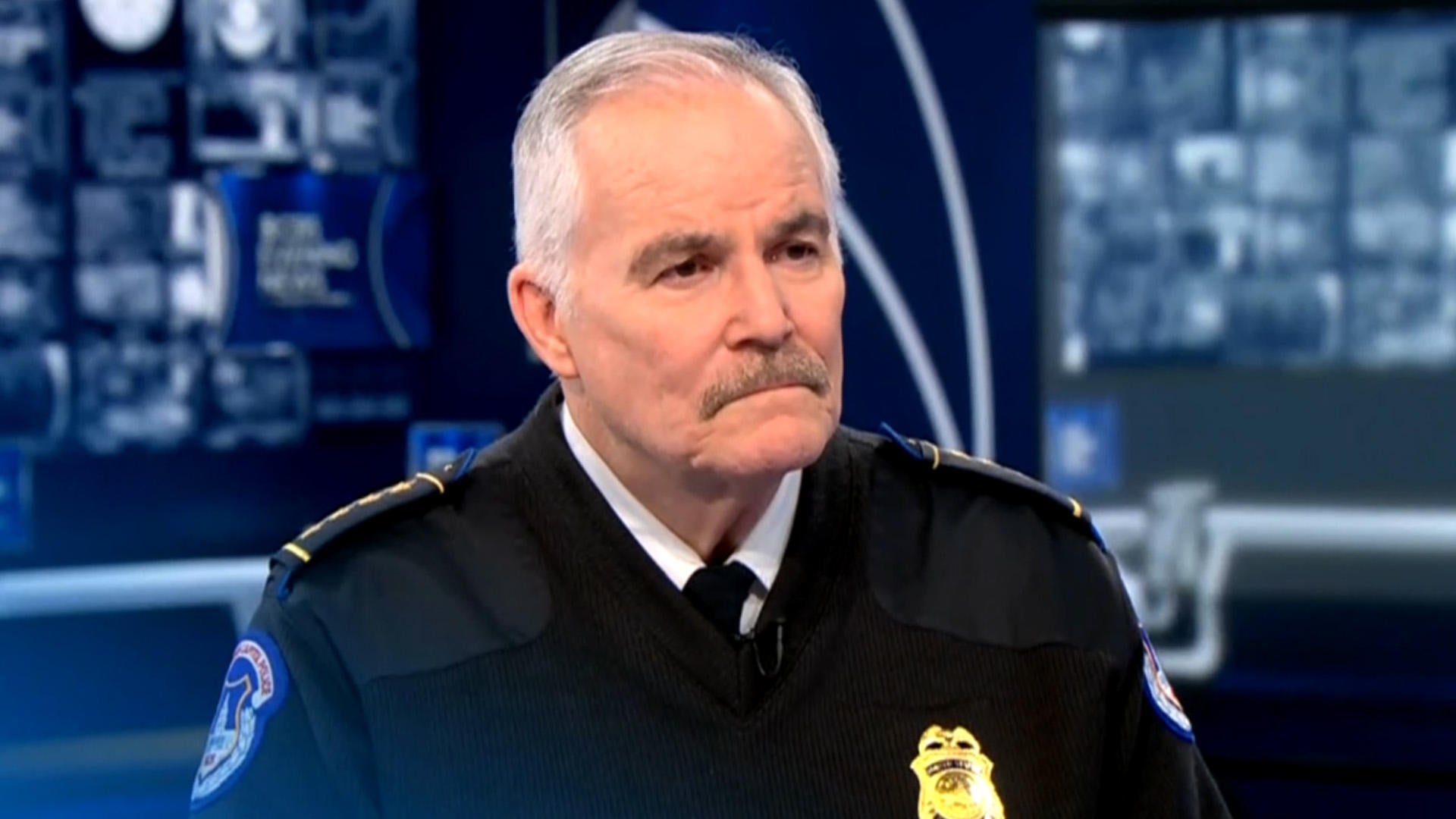 Capitol Police chief: Jan. 6 pardons send message that "politics is ...