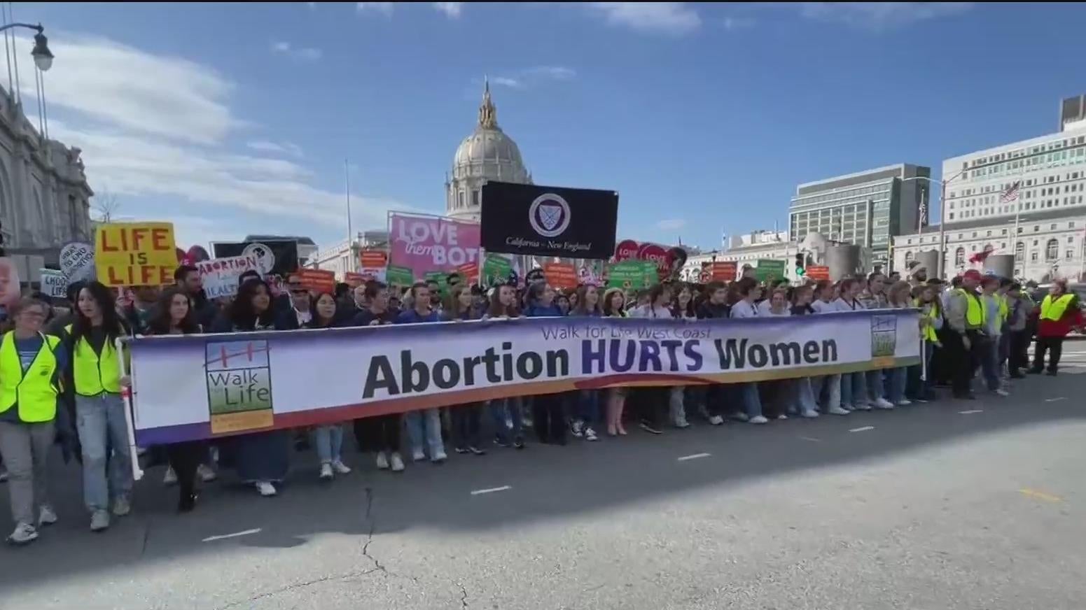 Thousands of pro-life activists turn out for annual Walk for Life in ...