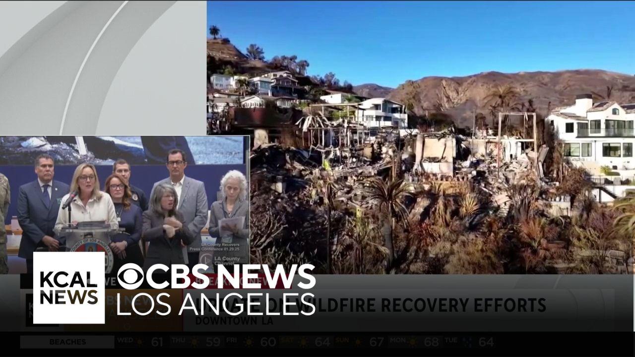 Los Angeles fire rebuild efforts are underway, with expedited clean-up ...