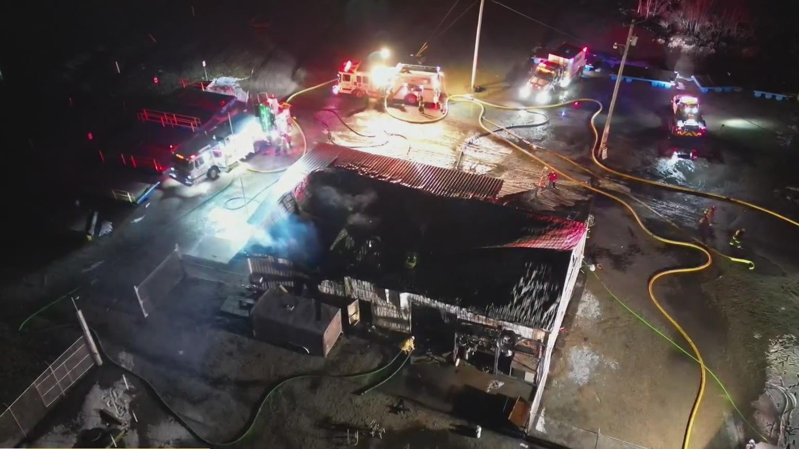 Massive fire breaks out at Pittsburgh-area marina and pub, dashing ...