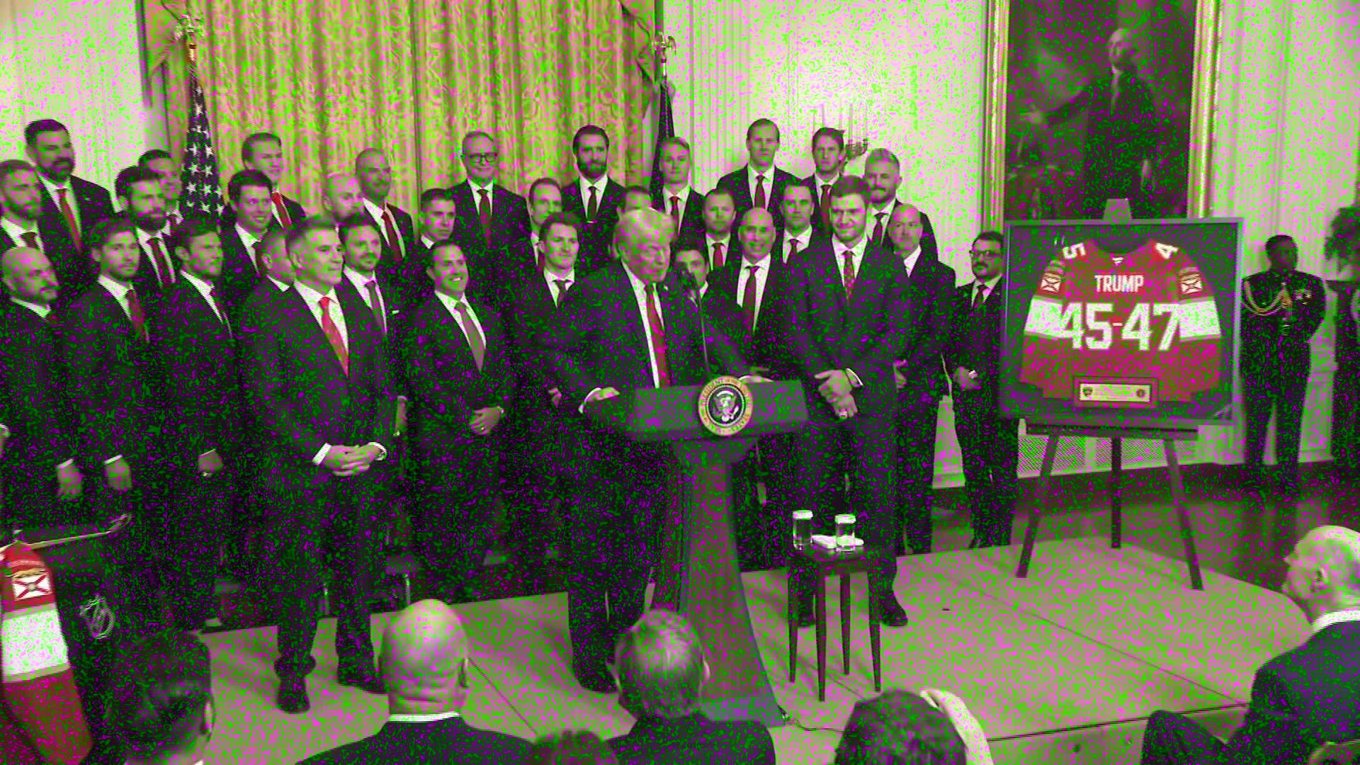 Trump hosts Stanley Cup champion Florida Panthers at White House - CBS ...